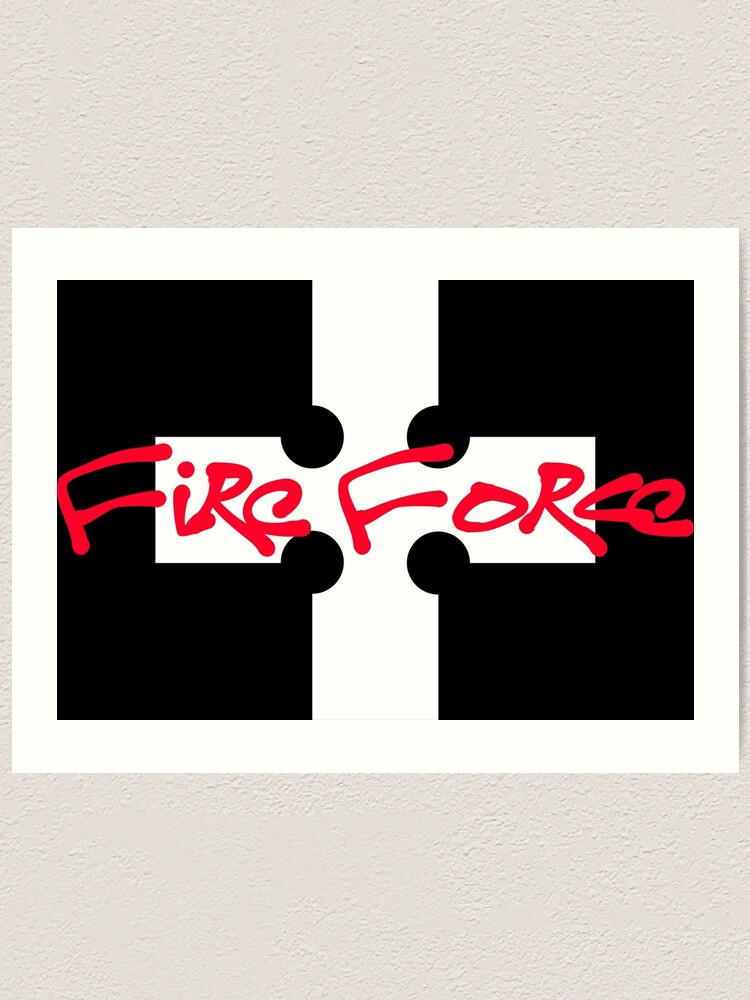 "Fire Force Logo" Art Print by NTolegna | Redbubble