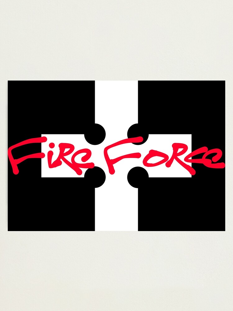"Fire Force Logo" Photographic Print for Sale by NTolegna | Redbubble