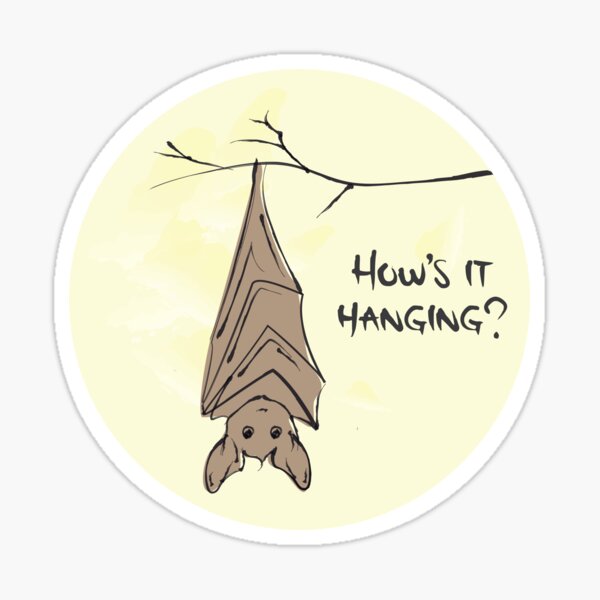 "Hanging around" Sticker by SolarSailor | Redbubble