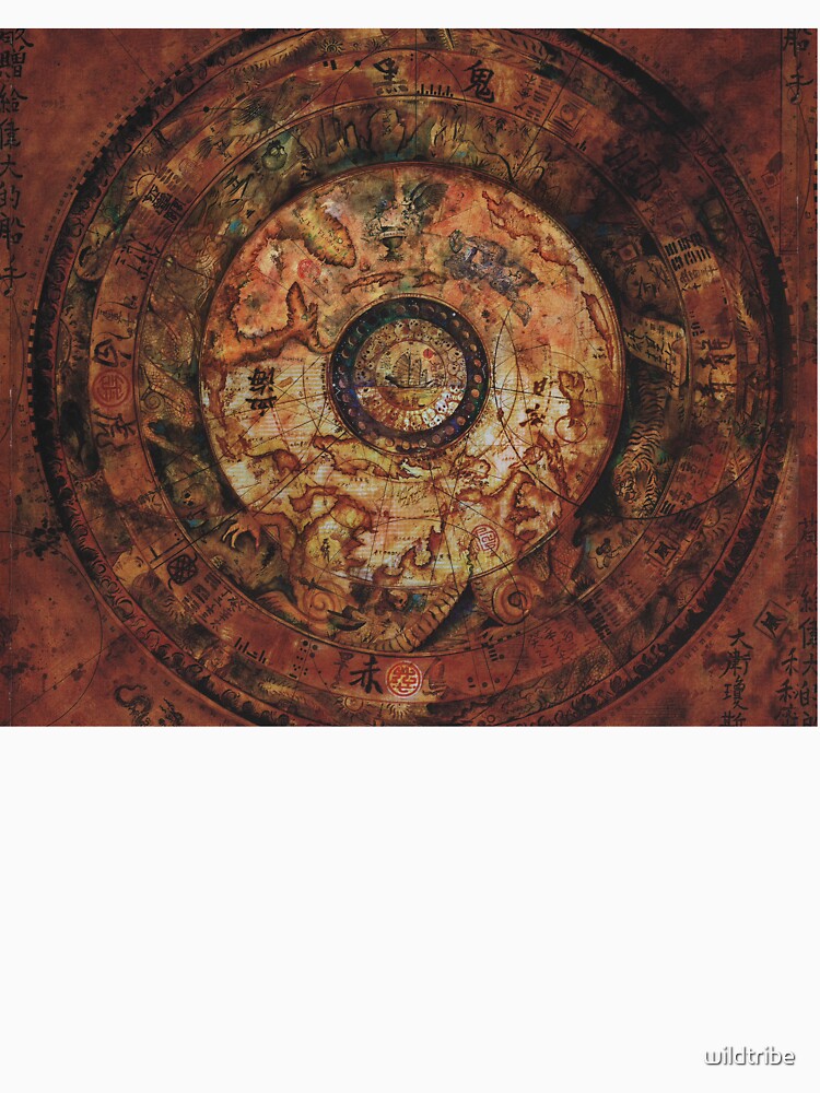 "Jack Sparrows Map | Sao Feng Replica Map" T-shirt by wildtribe | Redbubble