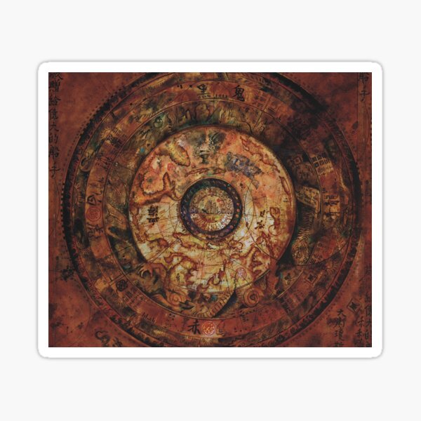 "Jack Sparrows Map | Sao Feng Replica Map" Sticker for Sale by ...