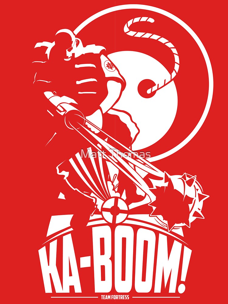 "Ka-BOOM! - TF2 Series #2" T-shirt for Sale by Mgt412 | Redbubble ...