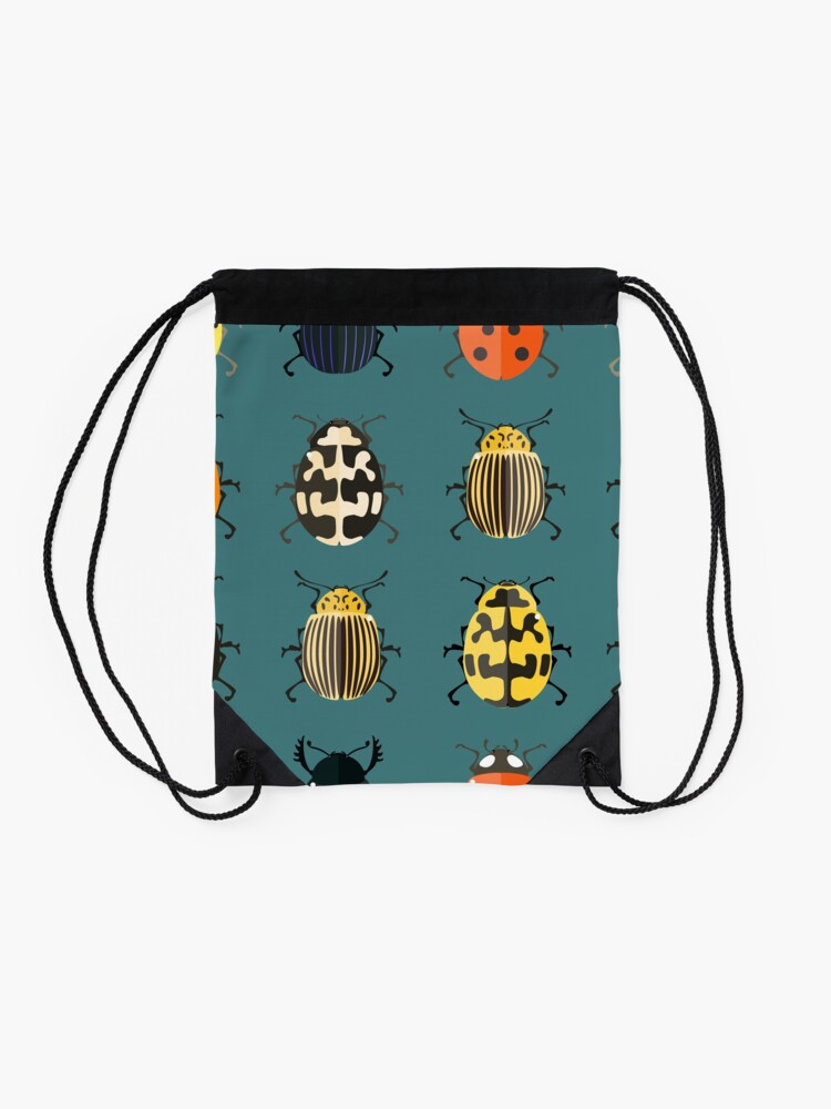 "Cute bugs." Drawstring Bag for Sale by Anviczo | Redbubble