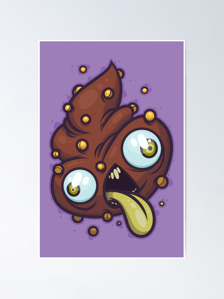 "Poop" Poster for Sale by artdyslexia | Redbubble