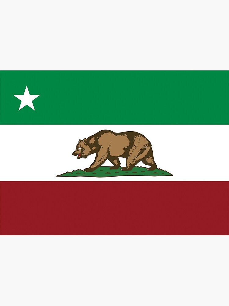 "Mexican California Republic Flag" Poster for Sale by LGdesigns | Redbubble
