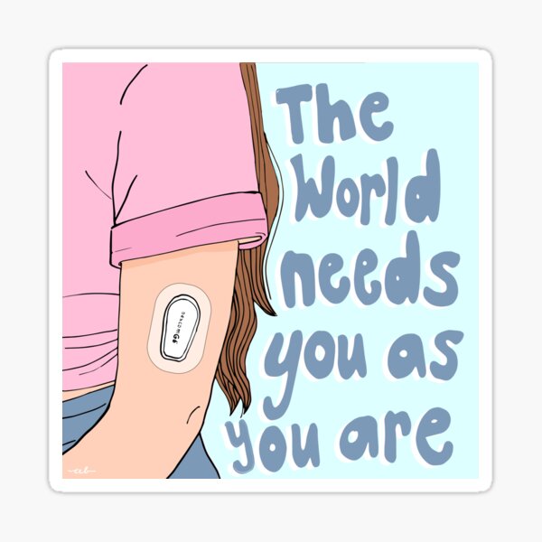 "As You Are " Sticker for Sale by Carlybaum2016 | Redbubble