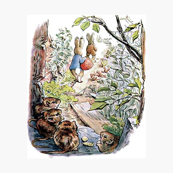 "THE MICE WINKED AT PETER AND BENJAMIN AS THEY RACED PAST, CHASED BY ...