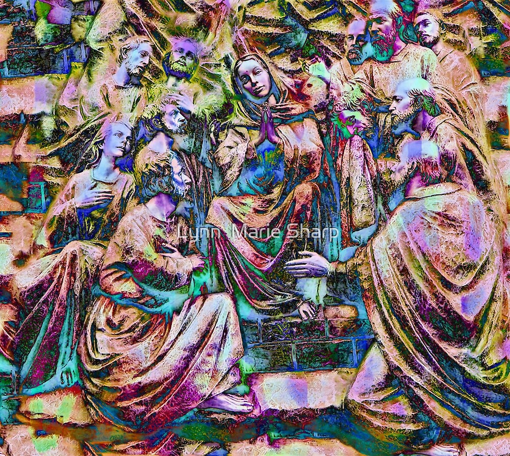 "Mary and The Disciples " by Lynn Marie Sharp | Redbubble