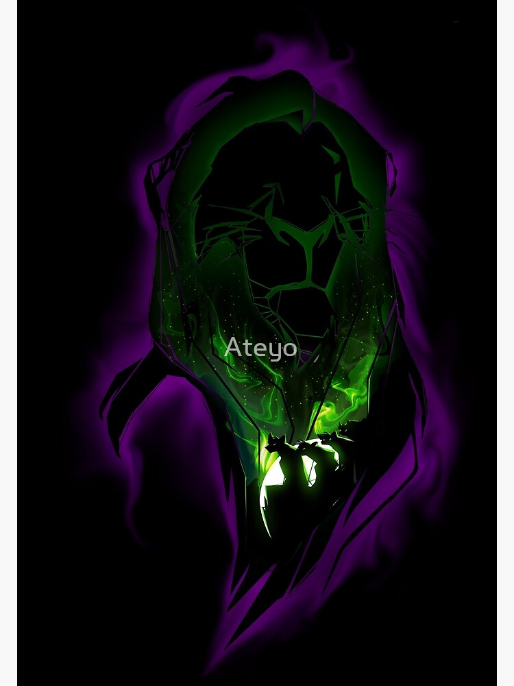 "Scar\" Poster by Ateyo | Redbubble