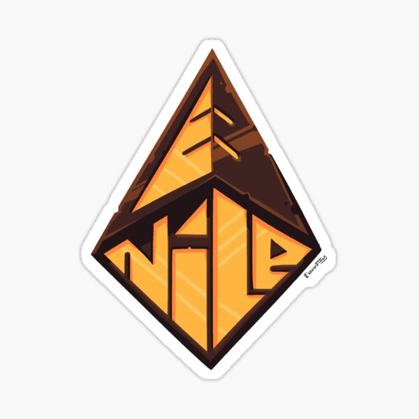 "Nile Logo" Sticker for Sale by EVanimations | Redbubble