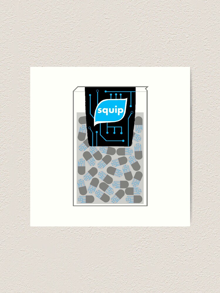 "SQUIPS" Art Print for Sale by countessnaisa | Redbubble