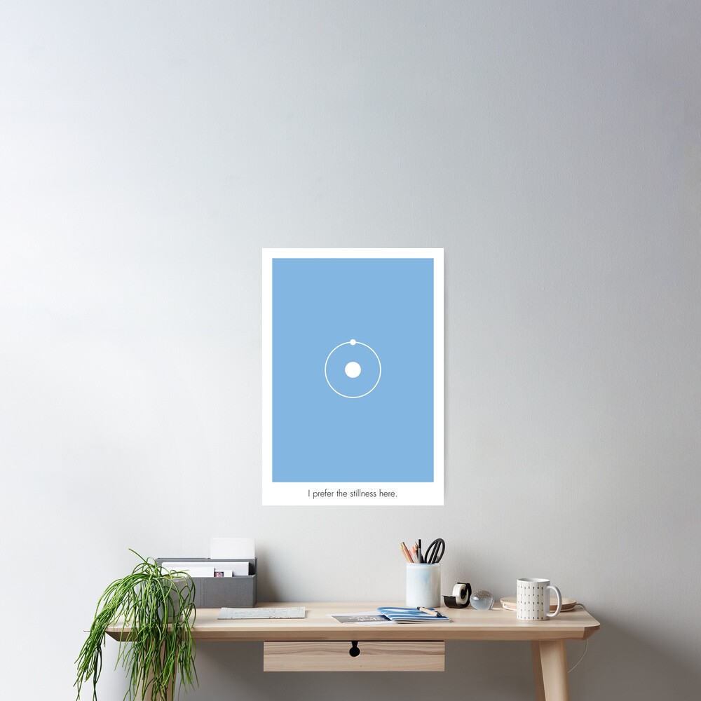 "Dr. Manhattan Stillness" Poster by mmarsett | Redbubble