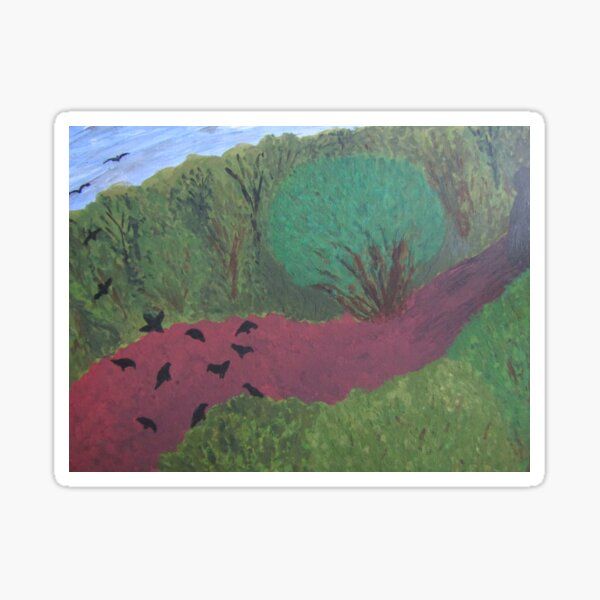 "Footpath" Sticker by FrancesSmith2 | Redbubble