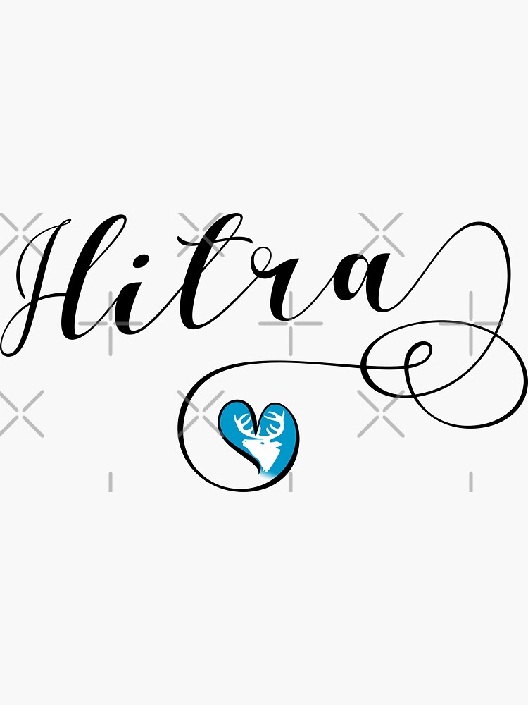 "Hitra Flag Heart, Norway" Sticker for Sale by Celticana | Redbubble