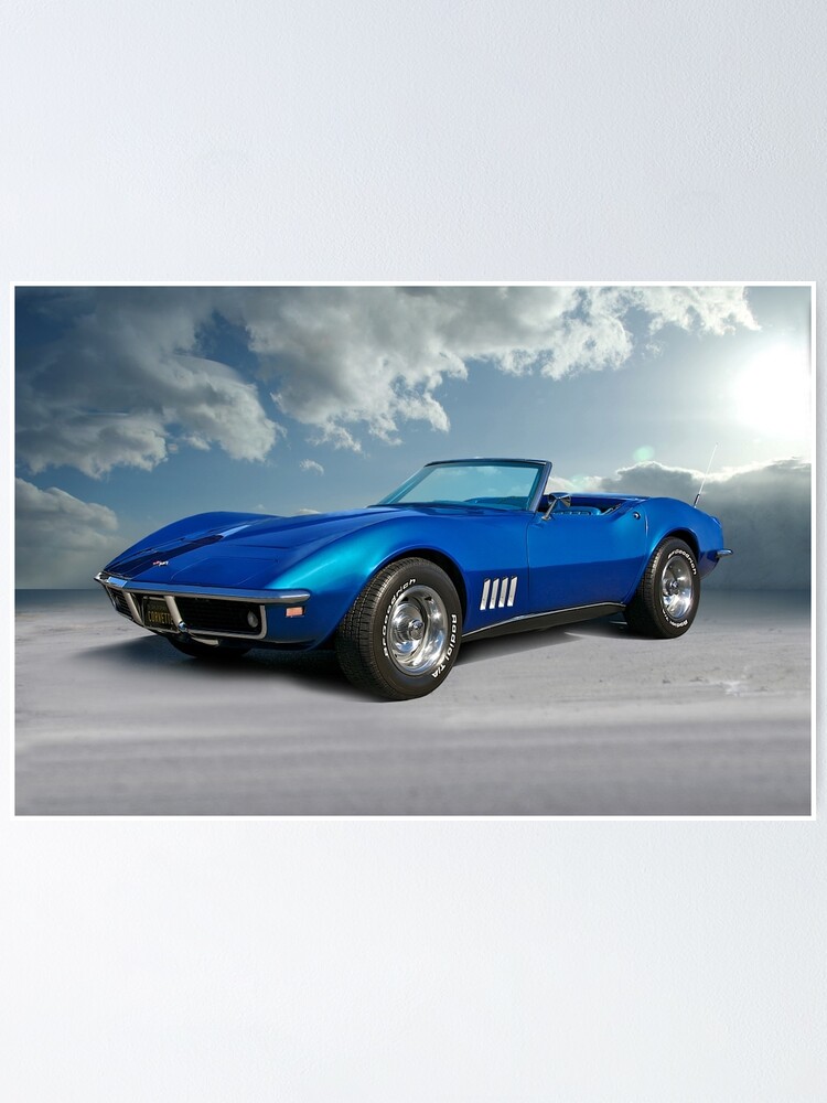 "C3 Corvette Stingray I" Poster by DaveKoontz | Redbubble