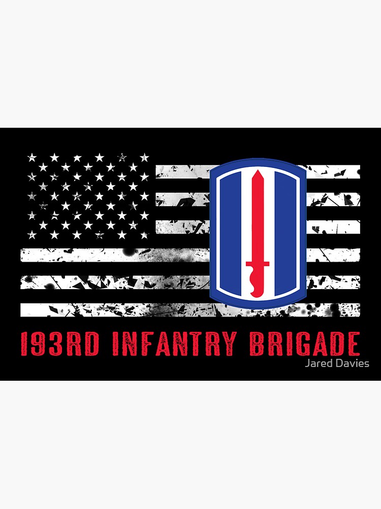 "193rd Infantry Brigade" Sticker for Sale by MilitaryCandA | Redbubble