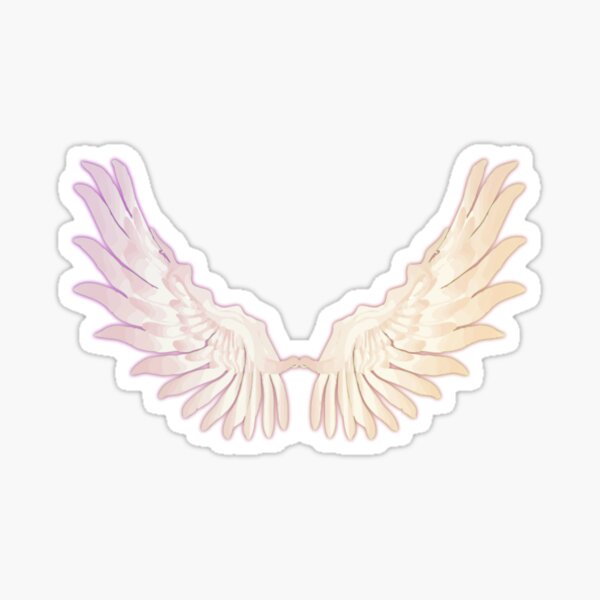 Angel Wings Stickers | Redbubble
