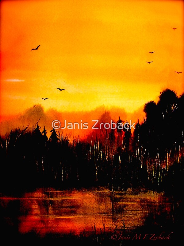 "Copper Sky..." by ©Janis Zroback | Redbubble