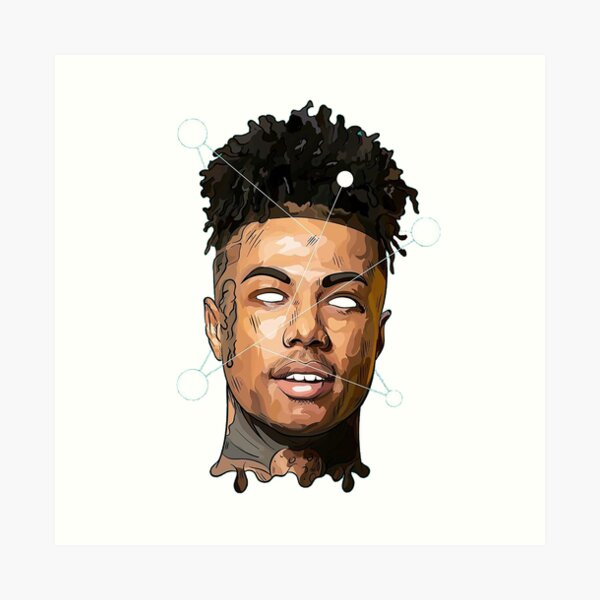 "Blueface" Art Print by ConnorHero | Redbubble