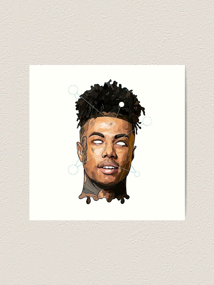 "Blueface" Art Print by ConnorHero | Redbubble