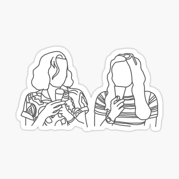 "Max and El Sticker" Sticker for Sale by ellefgab | Redbubble
