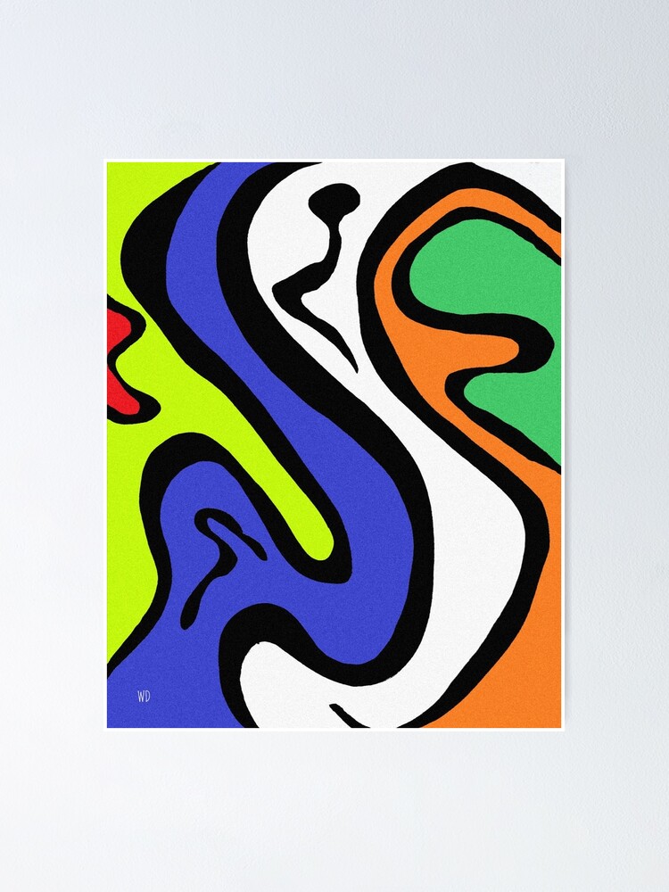 "Meander" Poster by Marcel1966 | Redbubble