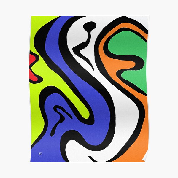 "Meander" Poster by Marcel1966 | Redbubble