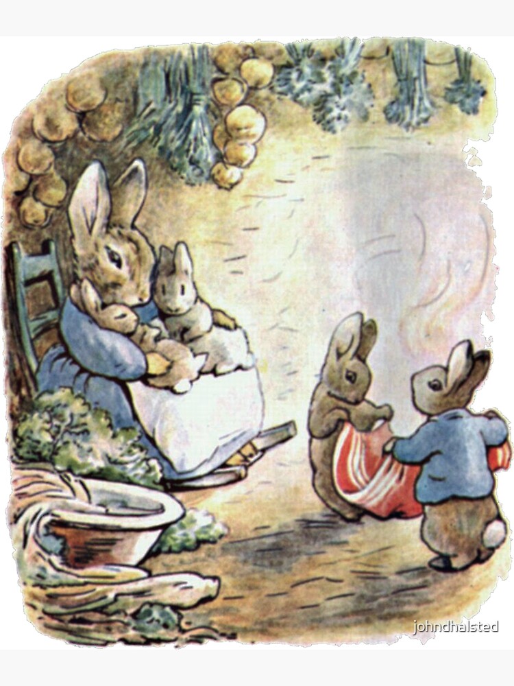 "PETER RABBIT'S MOTHER FORGAVE HIM FOR HIS INDISCRETIONS - from “the ...