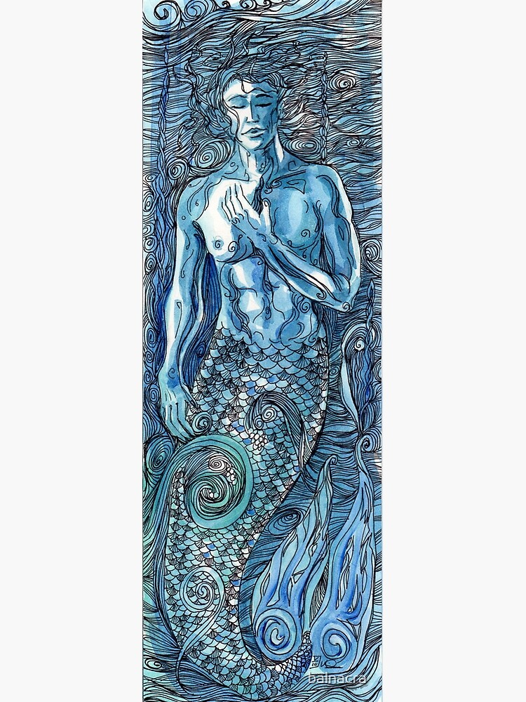 "Merman" Poster by balnacra | Redbubble
