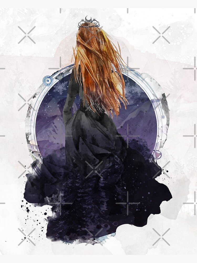"Feyre Archeron - High Lady of the Night Court" Art Print by yairalynn ...