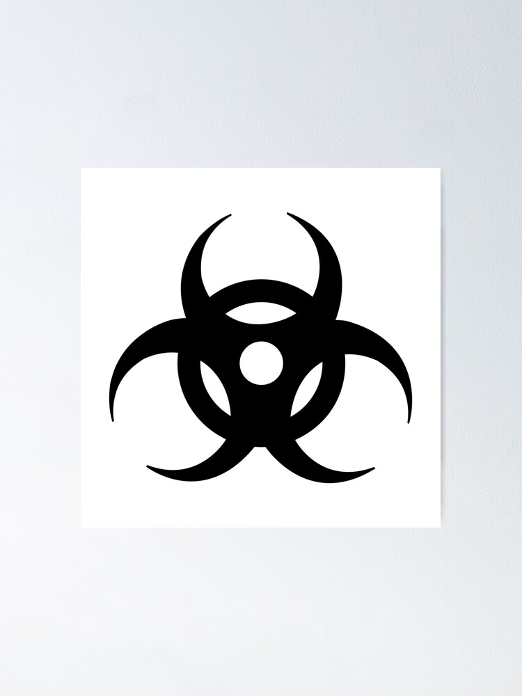 "Biohazard" Poster by art-factory | Redbubble