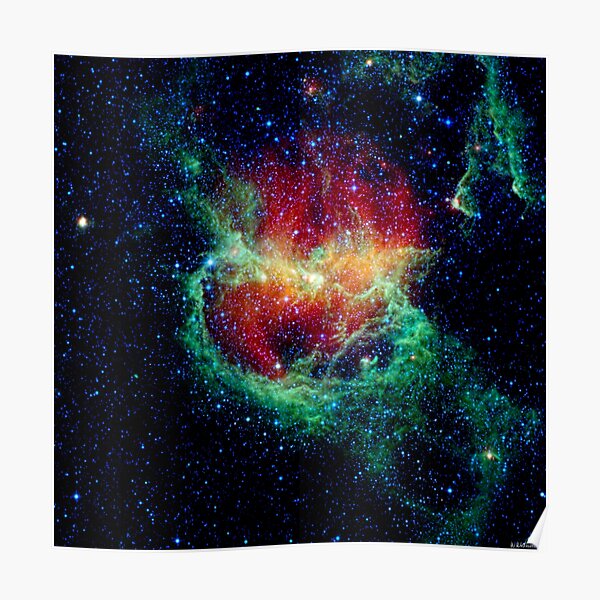 "Lambda Centauri Nebula Enhanced" Poster by WWestmoreland | Redbubble