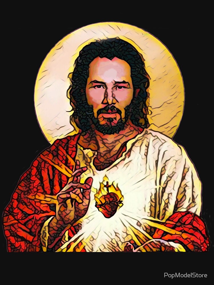 "Holy Keanu - T-Shirts, Gadgets & Face Masks" T-shirt for Sale by ...