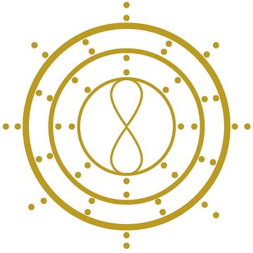 "Infinity circles and spots" Sticker for Sale by Kelly Woodward | Redbubble