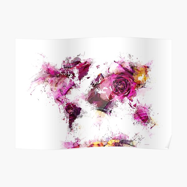 "World Map 2044" Poster by JBJart | Redbubble