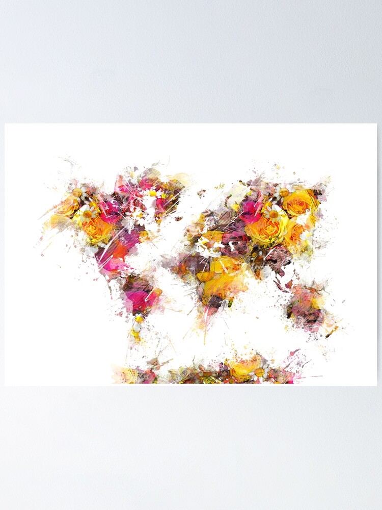 "world map 2037" Poster for Sale by JBJart | Redbubble