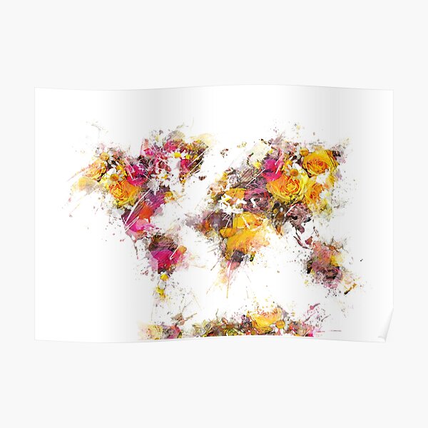 "world map 2037" Poster for Sale by JBJart | Redbubble