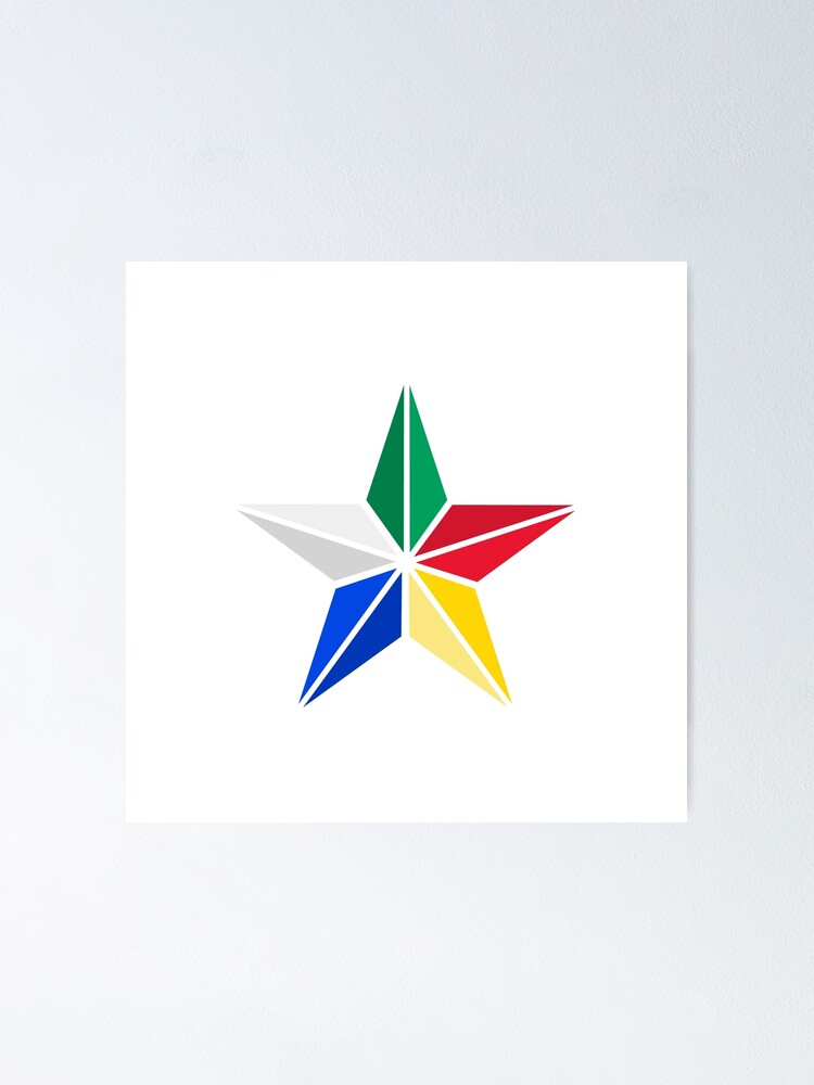 "Druze star symbol of Druze religion Lebanon" Poster for Sale by ...