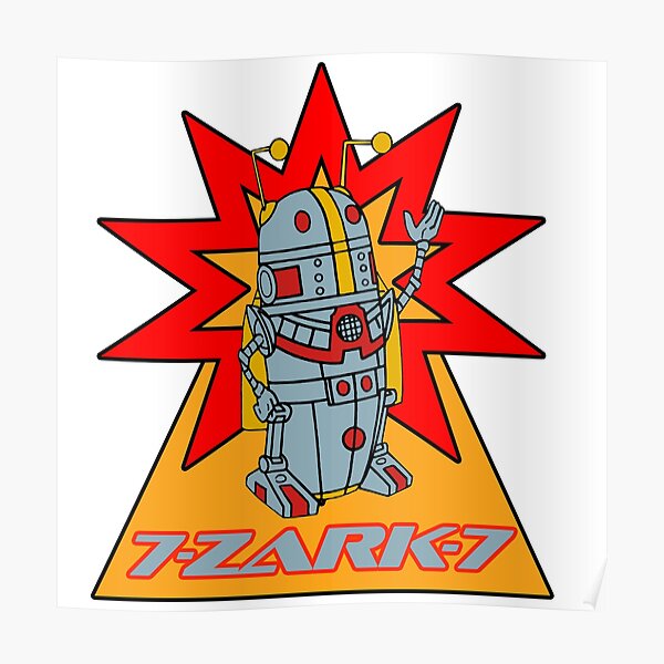 "7 Zark 7 from Battle of the Planets" Poster for Sale by drquest ...