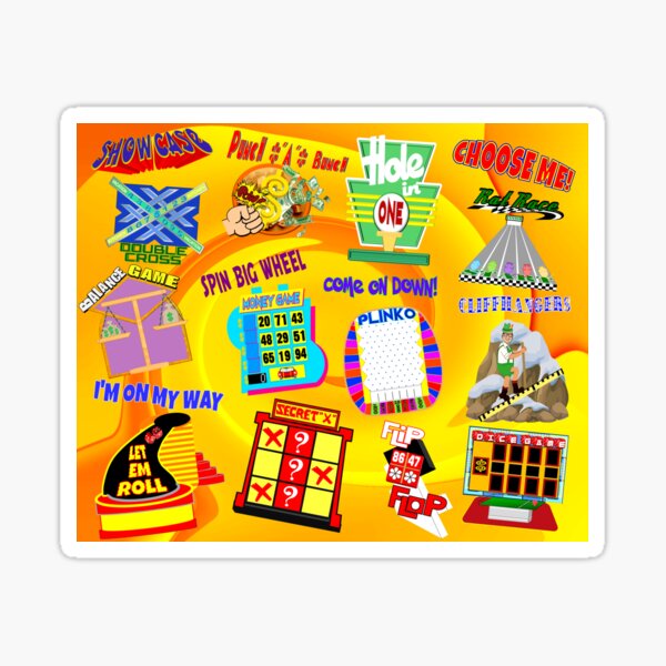 "TV Game Show Contestant - TPIR (The Price Is...)" Sticker for Sale by ...