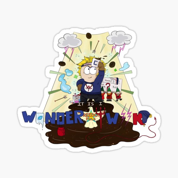 "Wonder Tweek" Sticker by Laelika | Redbubble
