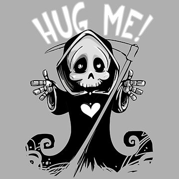 "Hug Me Grim Reaper" Backpack for Sale by FantasySkyArt | Redbubble