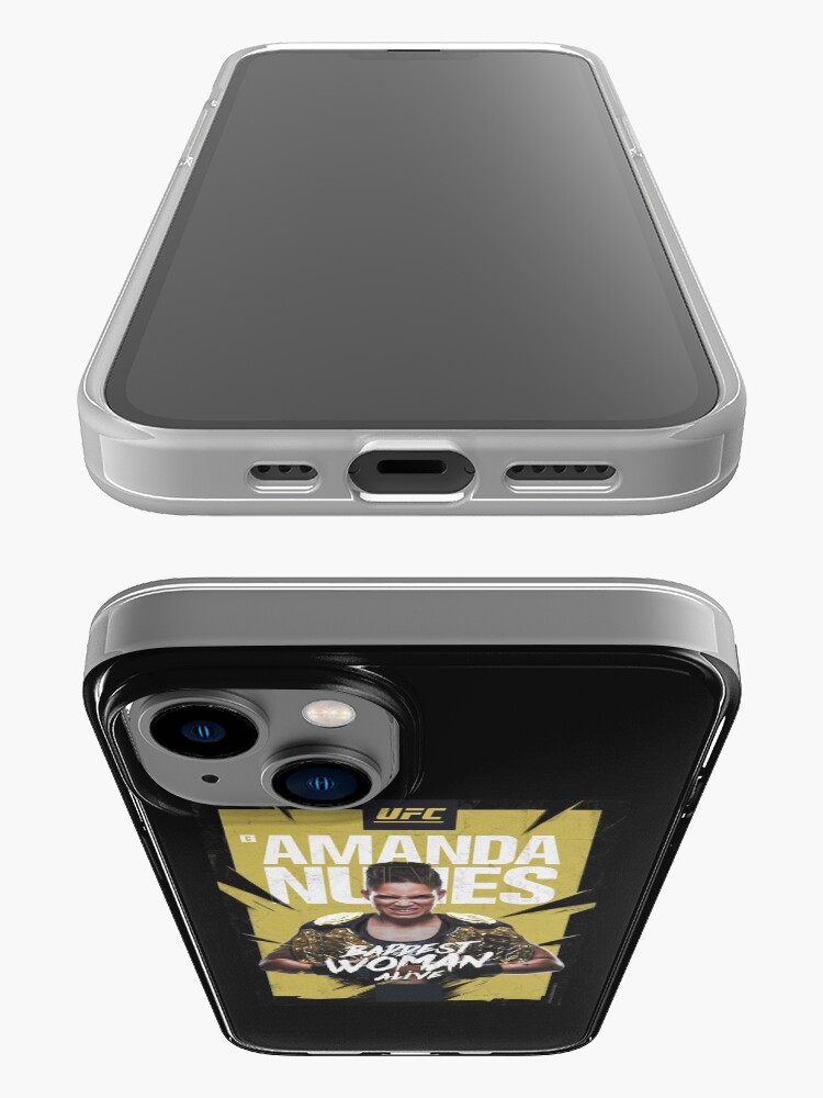 "Amanda Nunes "Baddest Woman Alive" UFC Champion" iPhone Case for Sale ...