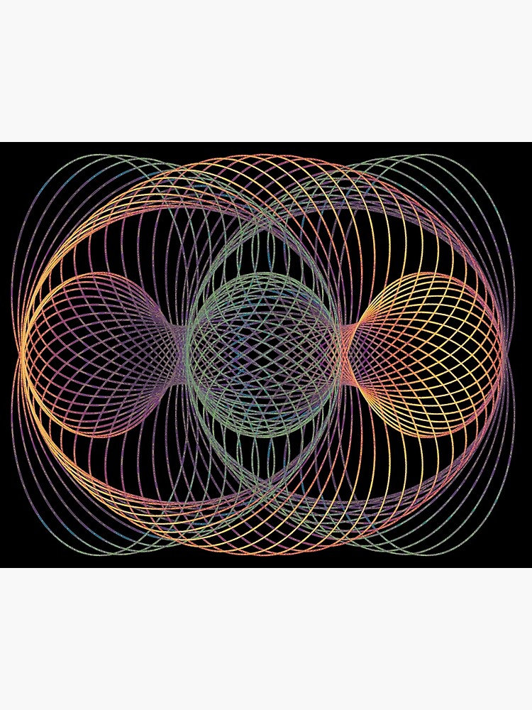 "Interference Patterns of Rotating Ellipses" Poster for Sale by ThomMorris | Redbubble