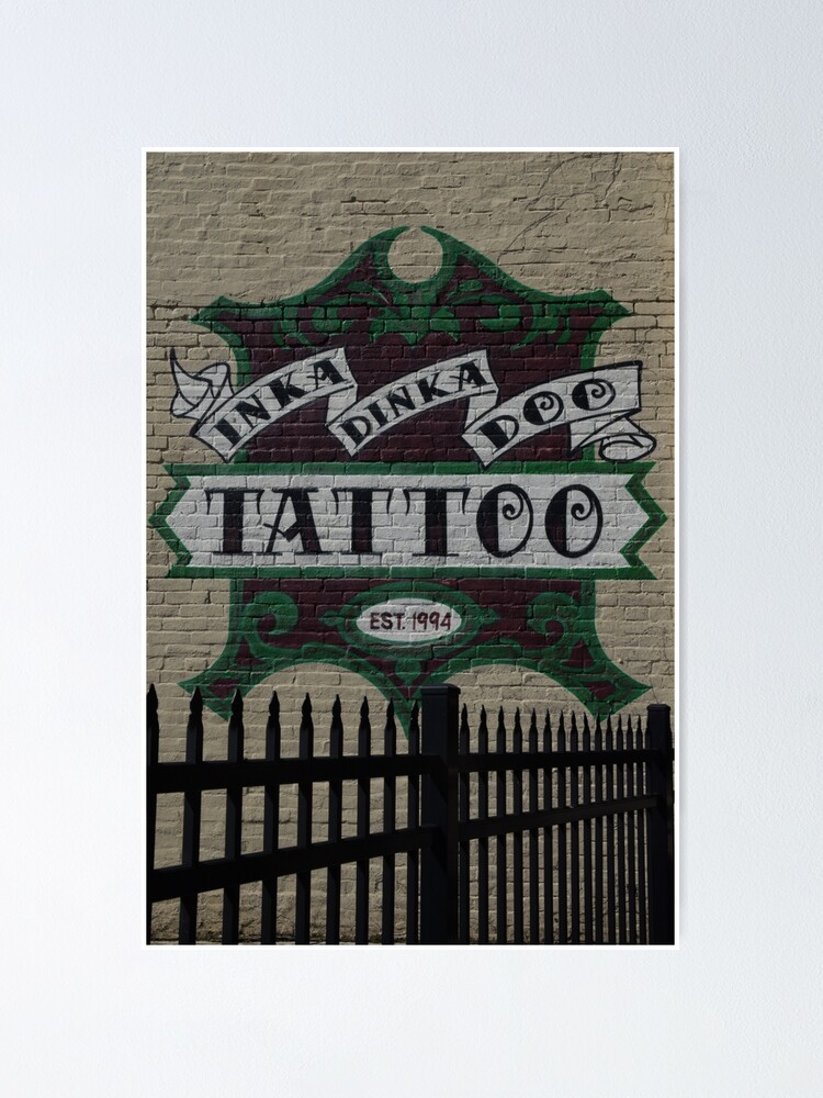 "Tattoo Shop" Poster for Sale by anthonylatella | Redbubble