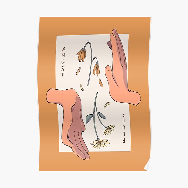 "angst/fluff - tropes series" Poster for Sale by deboracabral | Redbubble