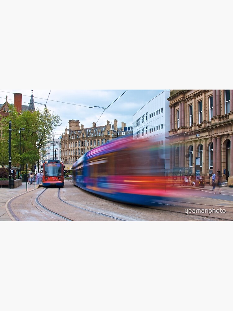 "Sheffield Super Tram" Framed Art Print for Sale by yeamanphoto | Redbubble