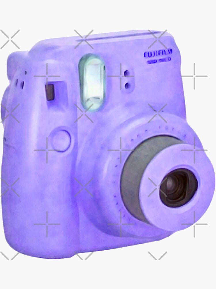 "Bright Colored Large Camera Sticker ~ Collection 1 ~ Purple" Sticker ...