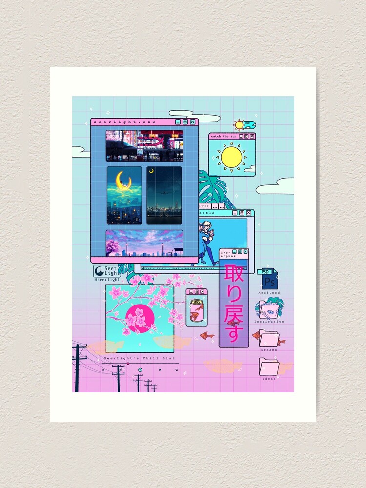 "SeerLight desktop day" Art Print for Sale by SeerStuff | Redbubble