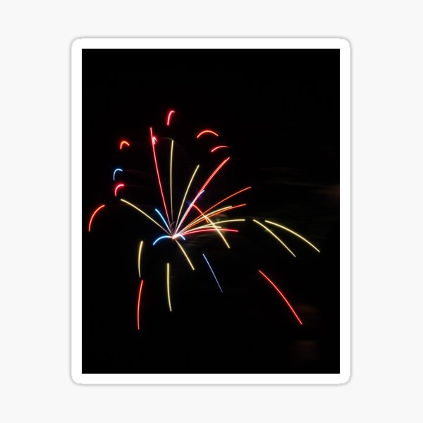 "Fourth of July Fireworks" Sticker for Sale by mcrvlife | Redbubble